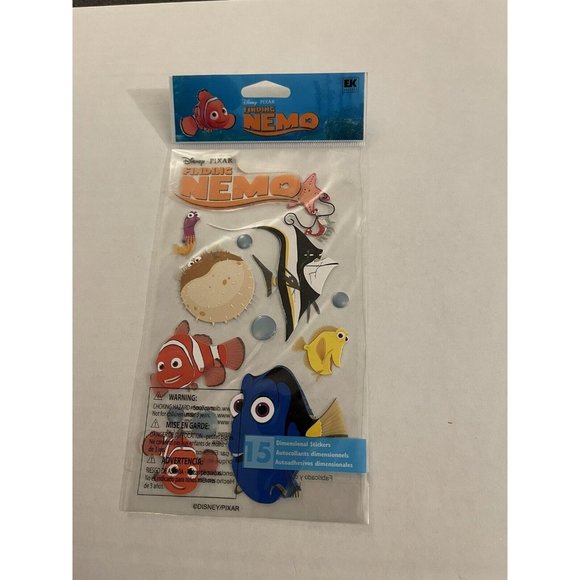 Disney | Other | New Pack Of Disney Stickers Finding Nemo Dory J45 ...